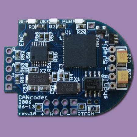 Concept Overdrive Products: CAN Quadrature Encoder Board